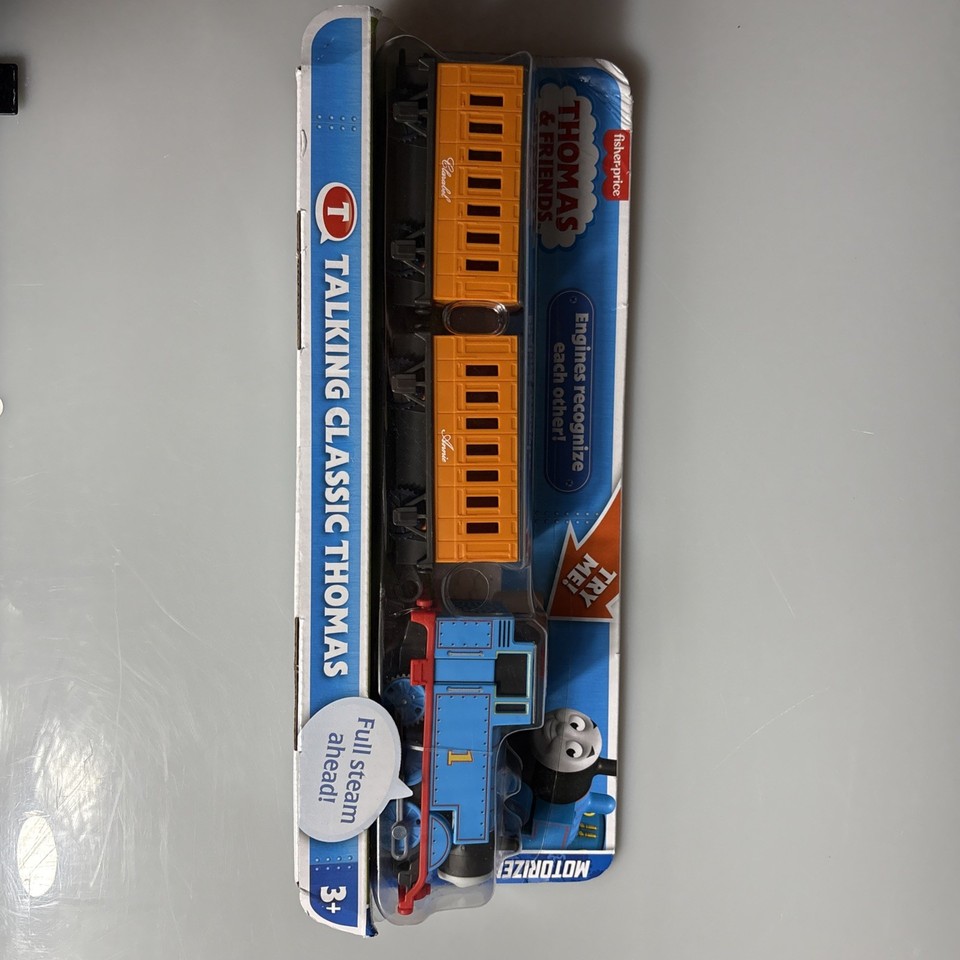 THOMAS & FRIENDS TALKING CLASSIC THOMAS MOTORIZED FISHER PRICE MATTEL ...