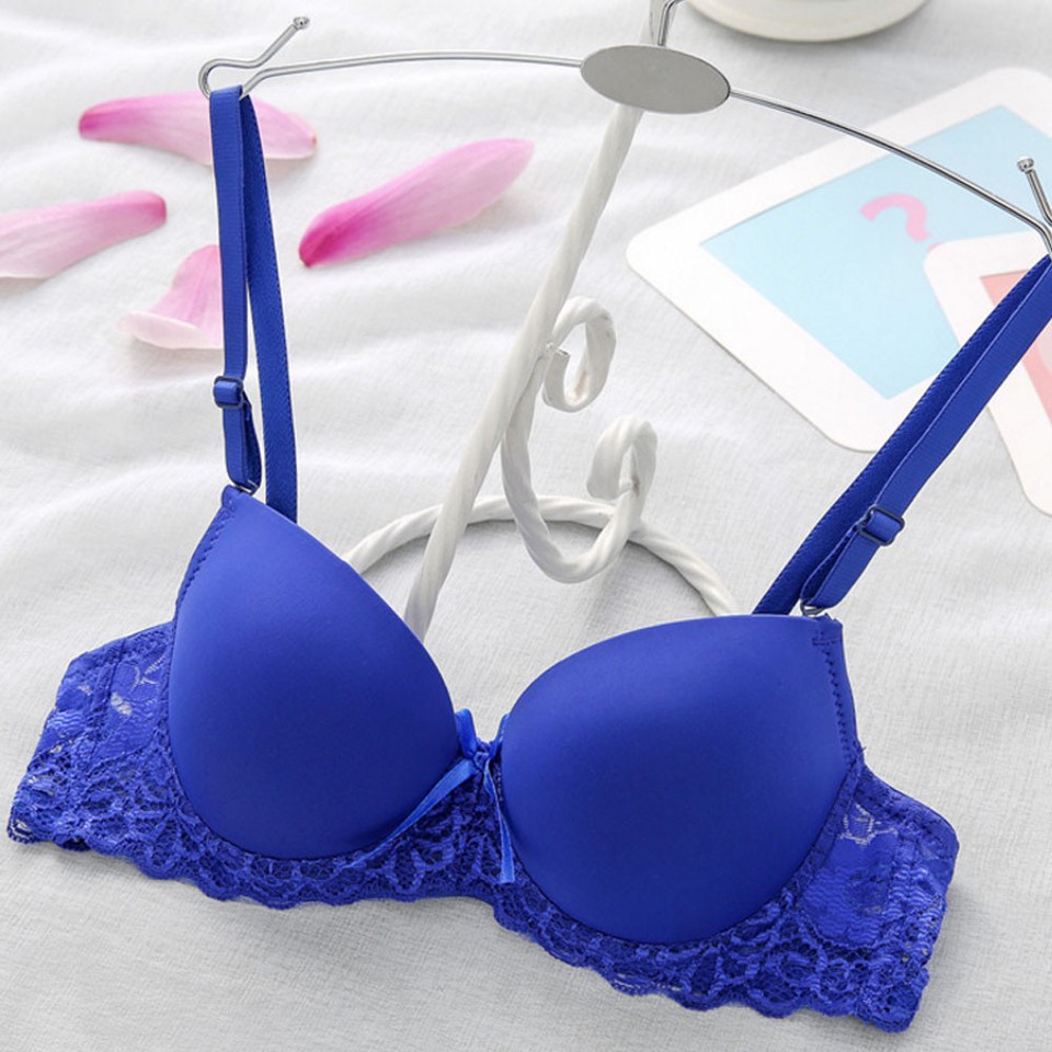 Women Lingerie Push Up Bra Lace Padded Underwire Brassiere Underwear ...