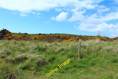 Photo 12x8 Mull of Galloway Trail Ardwell/NX1045 With waymarker ...