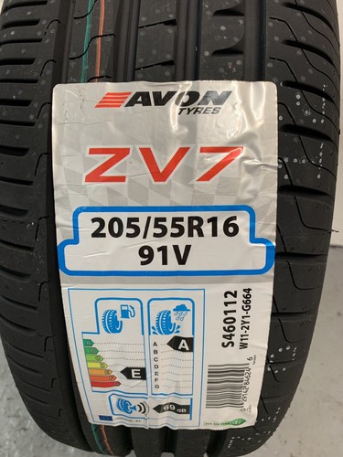 1 x 205/55 R16 Avon ZV7 91V 205 55 16 (2055516) - ONE TYRE | eBay UK