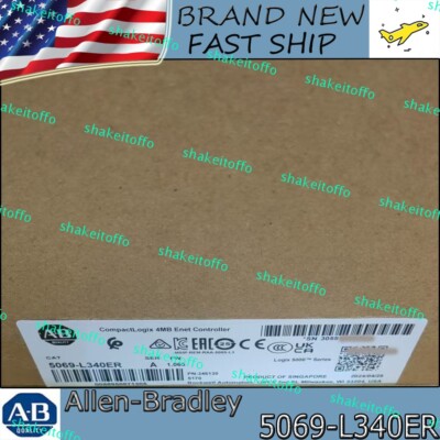 AB 5069-L340ER / A 5069L340ER COMPACTLOGIX 4MB CONTROLLER New Sealed | eBay
