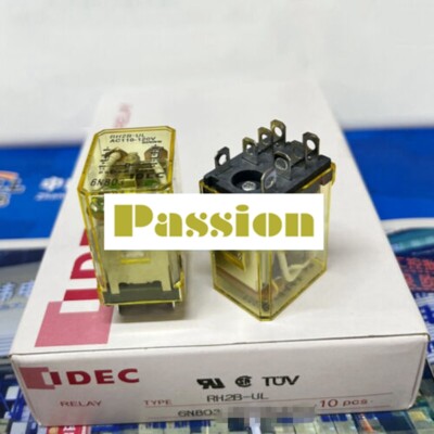 10PCS/BOX New For IDEC Intermediate relay RH2B-UL DC24V 8 Pins | eBay