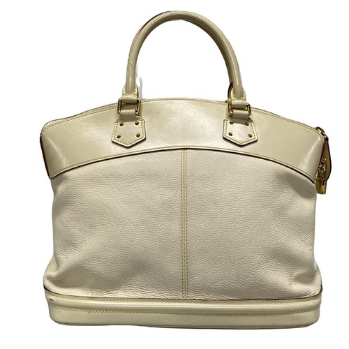 Auth LOUIS VUITTON Lockit PM M91887 Blanc Suhali - AS1069 Handbag | eBay