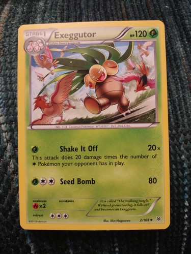 Exeggutor 2/108 - Roaring Skies - Uncommon - Pokemon Card TCG - LP | eBay