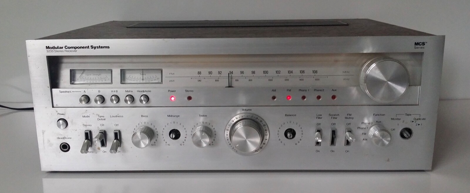 Vintage Modular Component Systems Reciever Model 3233 | eBay