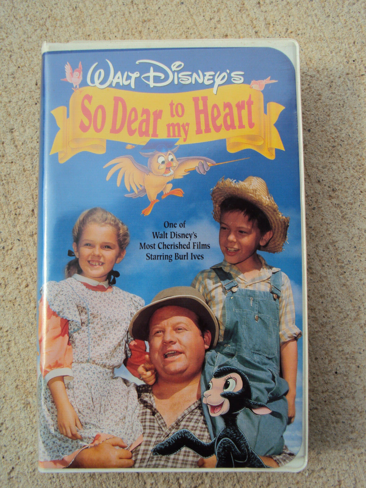 Walt Disneys So Dear To My Heart Vhs 1948 1992 Clam Shell Burl