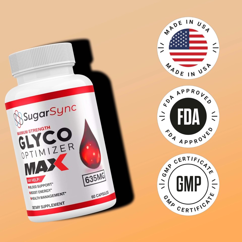 Sugar Sync Glyco Capsules, SugarSync Optimizer Max Strength Supplement ...