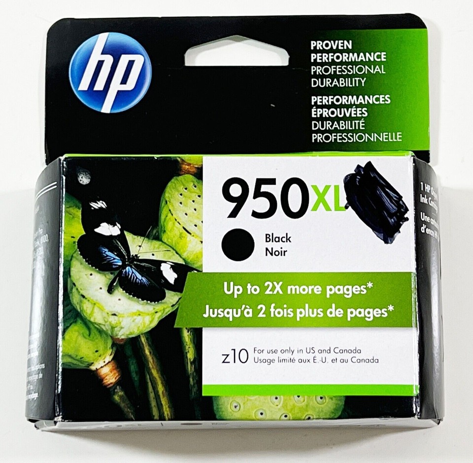HP 950XL Ink Cartridge for OfficeJet Pro - Black (CN045AN#140) Hewlett ...