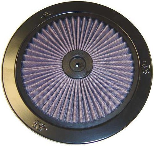 K&N 11" X-STREAM AIR FILTER TOP LID PLATE BLACK - HIGH FLOW & WASHABLE ...