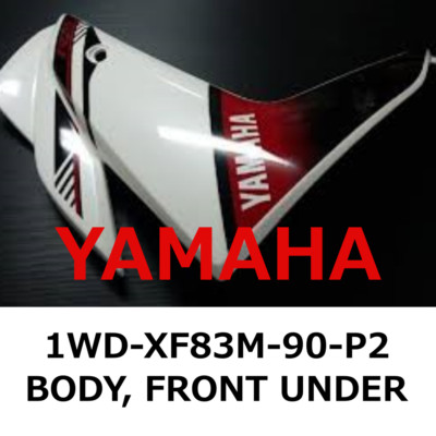 【NEW】Yamaha Genuine BODY, FRONT UNDER 1WD-XF83M-90-P2 Direct From Japan ...