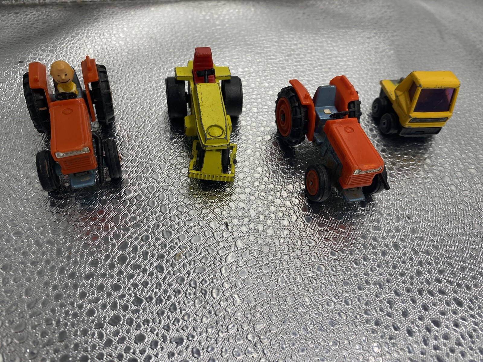 Vtg Charlie Brown Corp 1950 Red Tractor United Feature Syndicate Lesney Lot Of 4 | eBay