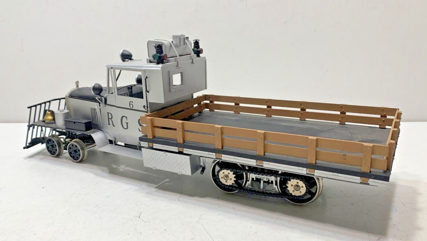 BERLYN LOCOMOTIVE WORKS 1:20:3 (F) SCALE RIO GRANDE SOUTHERN BRASS ...