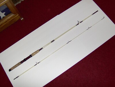 VINTAGE SHAKESPEARE 7 ft. WONDEROD FIBERGLASS CASTING ROD ~ NICE ONE ...