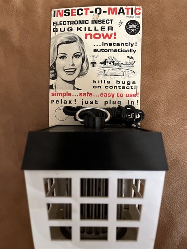 Vintage Fedtro Insect-o-Matic electric insect killer Insect-200 Rare | eBay
