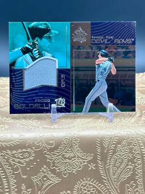 Rocco Baldelli 2004 Reflections #167 Jersey Relic Card MLB Baseball ...