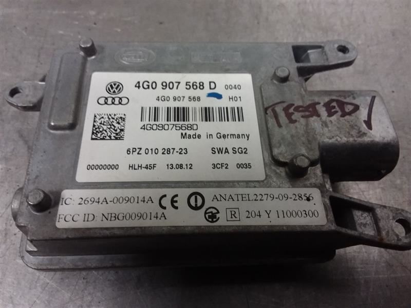 Chassis ECM Driver Assist Blind Spot Alert Trunk Fits 12-15 AUDI A6 ...