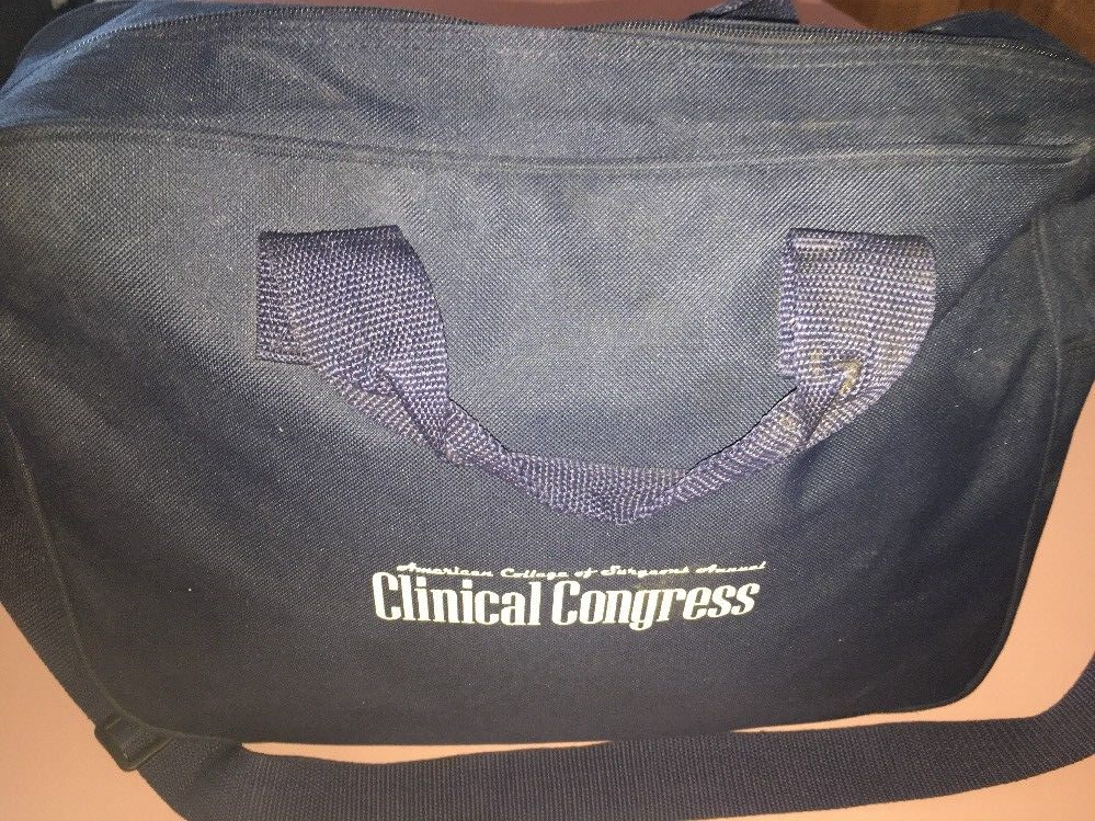 American College Of Surgeon Annual Clinical Congress Briefcase Bag W ...