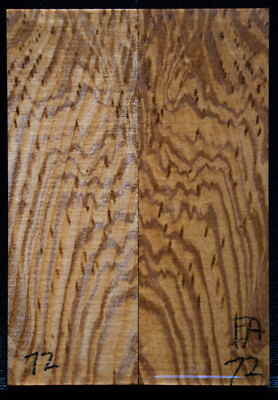 European Curly Ash #72 Knife Scales 5"x 1.75"x 7/16" see 100woods in my ...