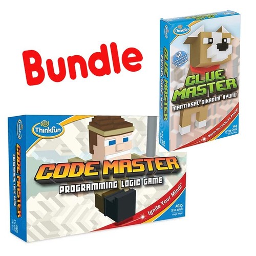 Thinkfun Clue Master, Code Master Bundle STEM Toys Board Game NEW Free Shipping | eBay