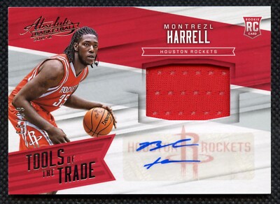 2015-16 Absolute TOTT Montrezl Harrell Rookie Auto Patch 66/99 | eBay