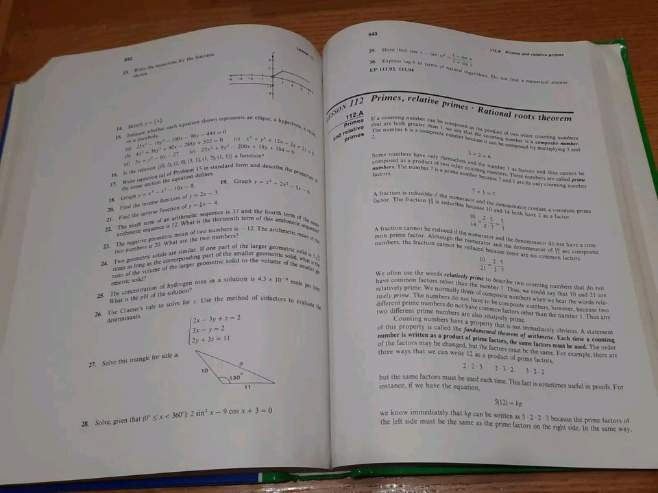 SAXON Geometry Trigonometry Algebra III Teachers Edition 939798131| eBay