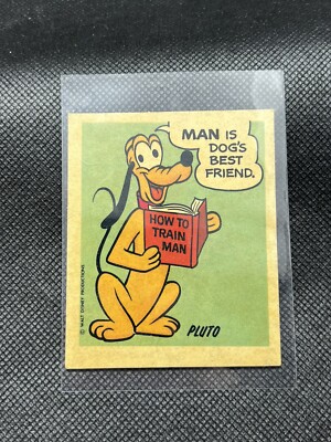 1970’s WONDER BREAD STICKER PLUTO WALT DISNEY PRODUCTIONS | eBay