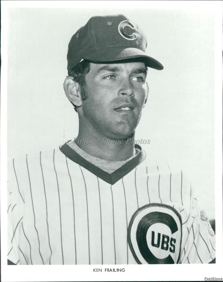 1974 Wrigley Field Chicago Ken Frailing Baseball Jersey Photo 8X10 | eBay