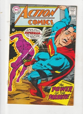 ACTION COMICS 361 DC SUPERGIRLSUPERMAN-NEAL ADAMS COVER/NEW LOOKING 9.4 ...