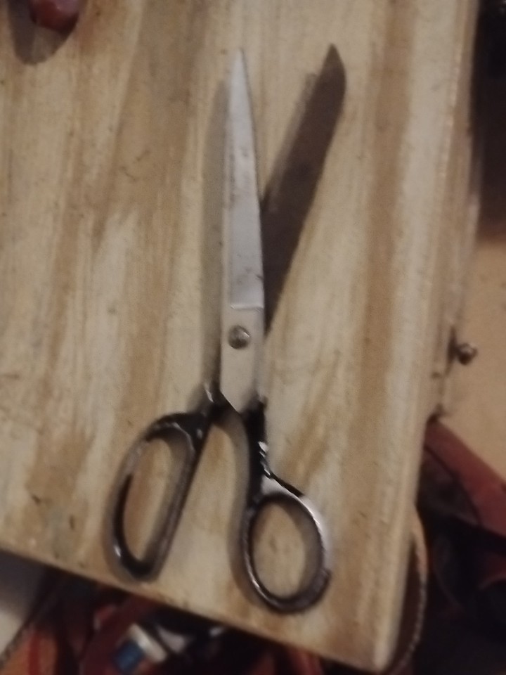 Vintage WISS INLAID No.38 Industrial 8" Sewing Scissors Shears U.S.A ...