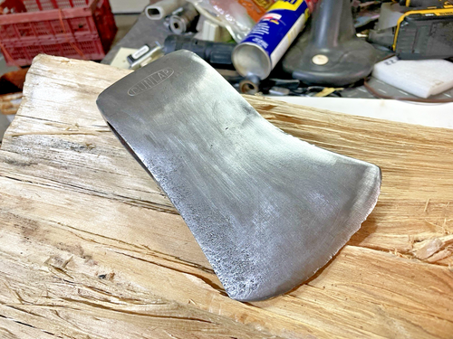 Vintage DUNLAP Single Bit Axe Head Made In USA Michigan Pattern 3 lbs ...