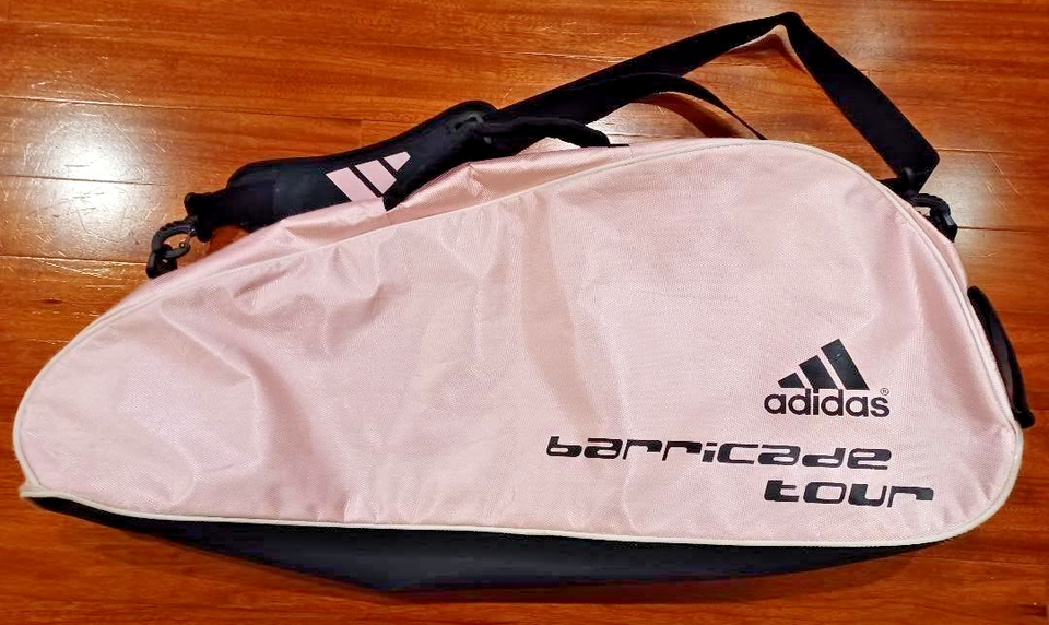 ADIDAS "BARRICADE TOUR" TENNIS RACQUET BAG. IDEAL FOR RACQUET STORAGE ...