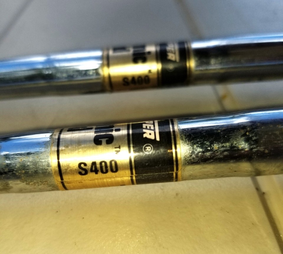 Vintage Cleveland Classic Oil Hardened TC15 Persimmon Driver & 3 Wood ...