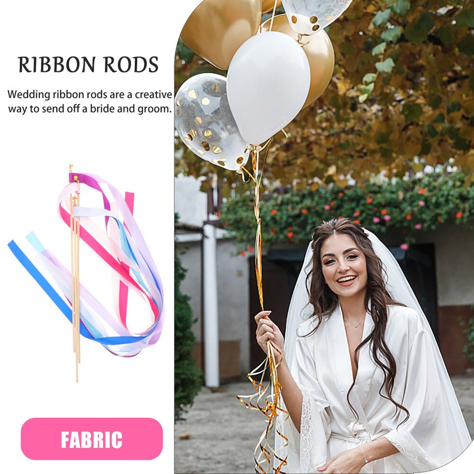 Colorful Ribbon Sticks Rainbow Dance Ribbon Ribbon Stick Ribbon Dancer ...