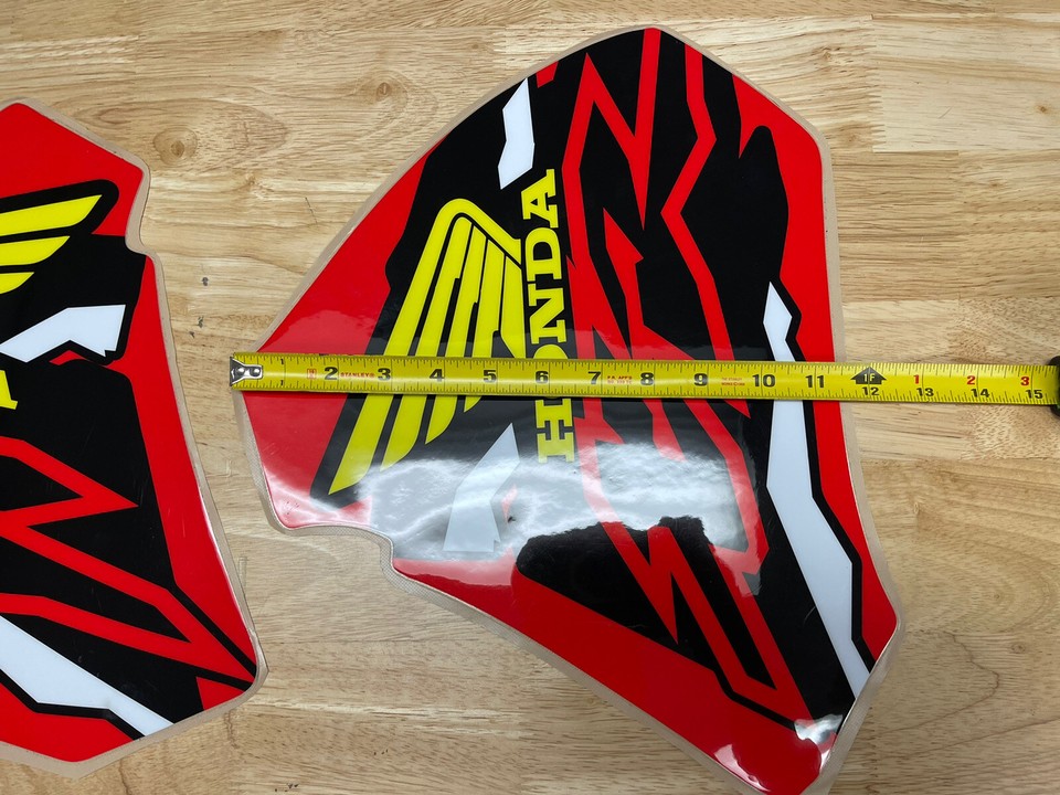 HONDA XL 650 XR650L 650 L FUEL GAS TANK SHROUDS DECALS GRAPHICS THICK ...
