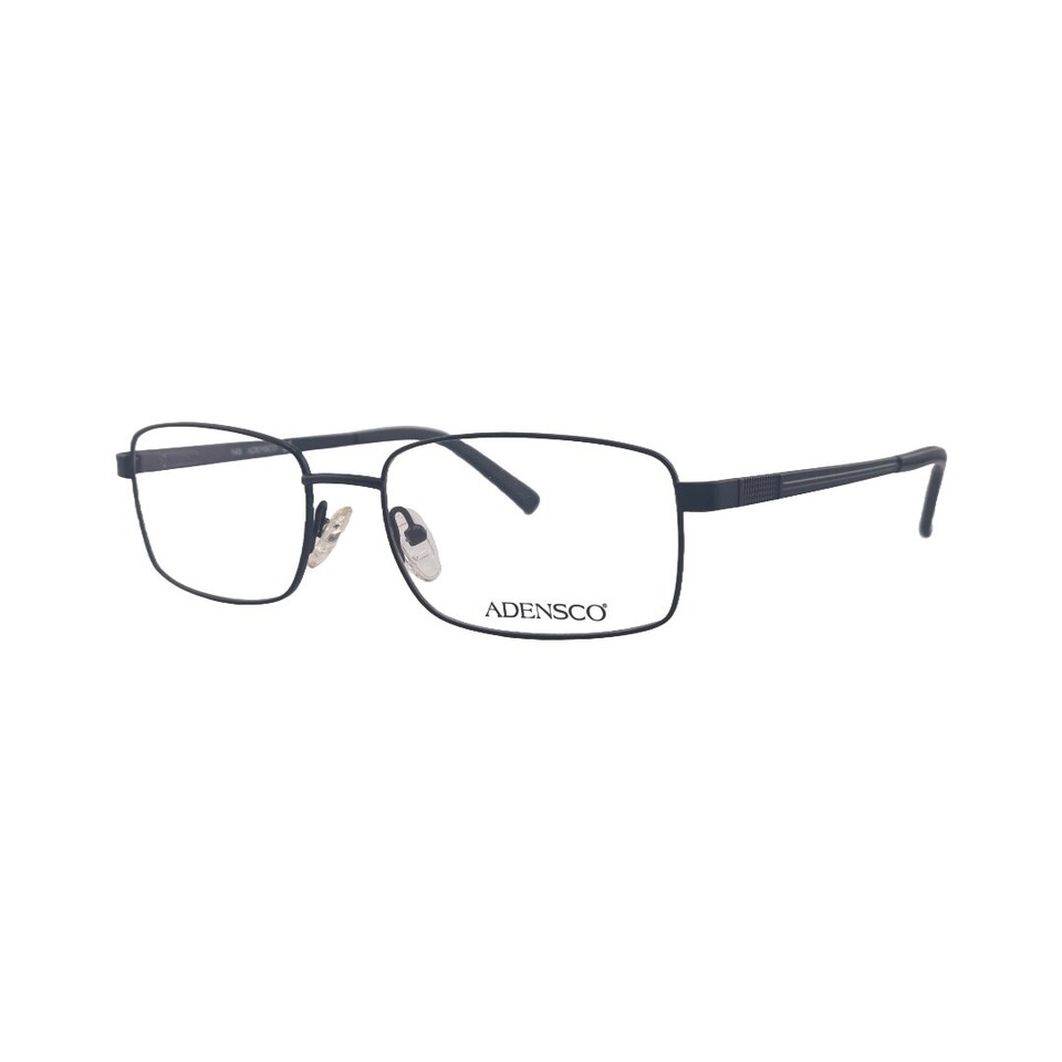 Adensco BRUCE Black Rectangle Men's Eyeglasses Frames 55mm 18mm 145mm ...