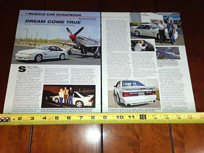 TIM ALLEN SALEEN MUSTANG ORIGINAL 2018 ARTICLE | eBay
