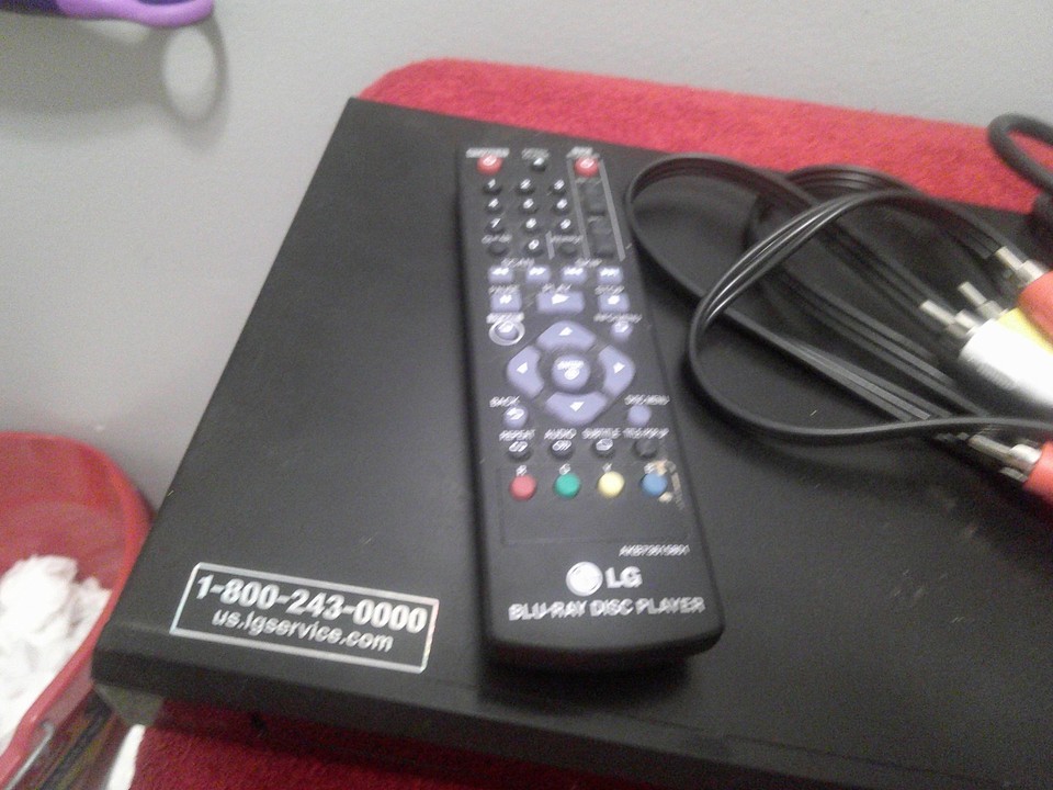 LG MODEL BP220 BLU-RAY DISC PLAYER W/REMOTE & ALL WIREING | eBay