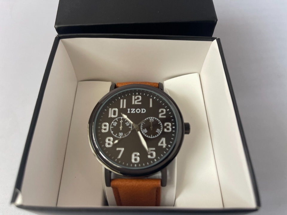 IZOD Men's Japan Movement ,Stainless Steel Watch | eBay