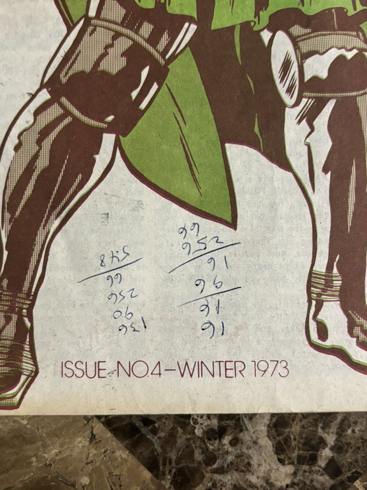 FOOM Magazine #4 1973 Marvel Comics Dr. DOOM Concept Art | eBay