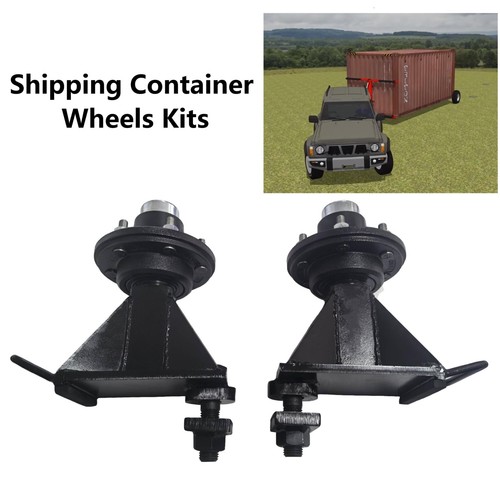 6x 5.5 Lug Superior Shipping Container Wheels, Spindle Kit，Container ...