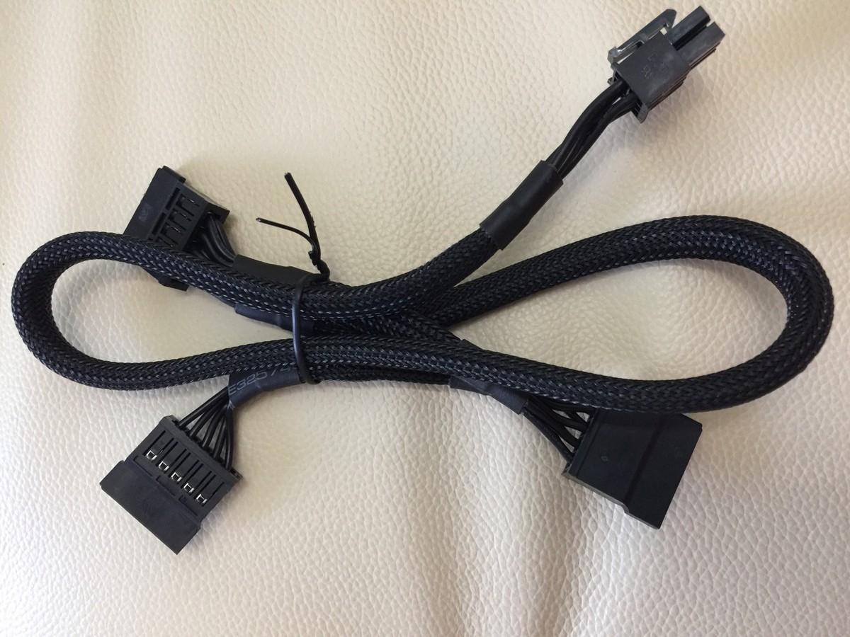 6 Pin To Dual For EVGA SuperNOVA G2 G3 PSU GinTai 6-Pin To Dual ...
