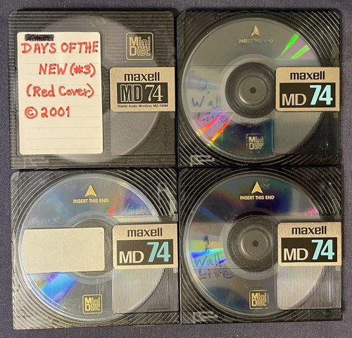Blank Minidiscs Maxwell 74 , Rewritable Lot Of 4! Rare Lot F | eBay