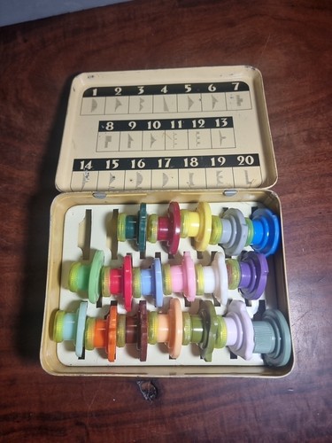 Vintage Lot Multiple Coloured Sew Discs Used | eBay