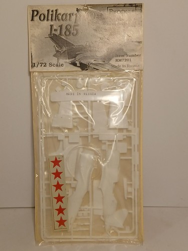Polikarpov I-185 Soviet Fighter Pycckar (Model Russia) model kit in 1/ ...