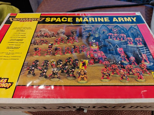 Warhammer 40k Blood Angel Army Box Complete Rare OOP | eBay UK