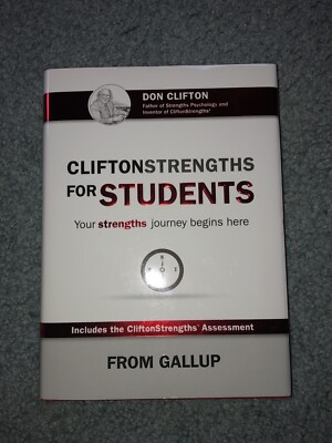 CliftonStrengths for Students by Don Clifton - Gallup (No Access Code ...