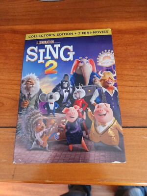 Sing 2 (DVD, 2021) 191329152812| eBay