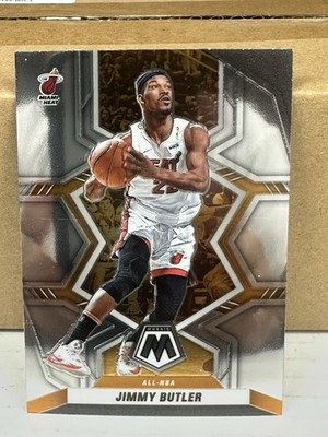 2021-22 Panini Mosaic All NBA Jimmy Butler Card #291 Miami Heat Silver ...