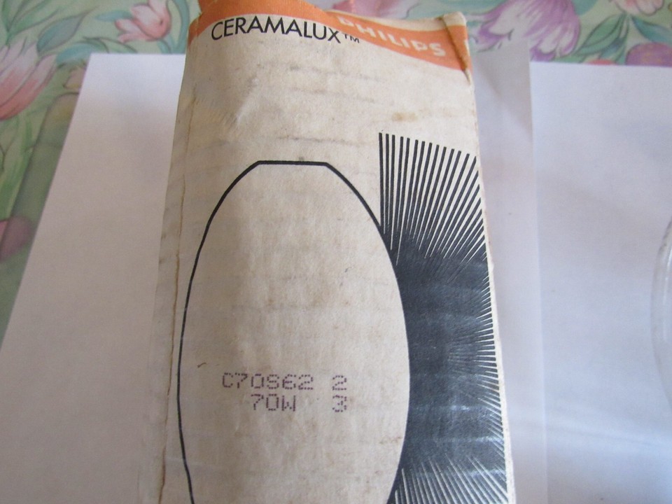 Philips C70S62/2 MOGUL Base Ceramalux 70W High Pressure Sodium Mercury Lamp Bulb | eBay