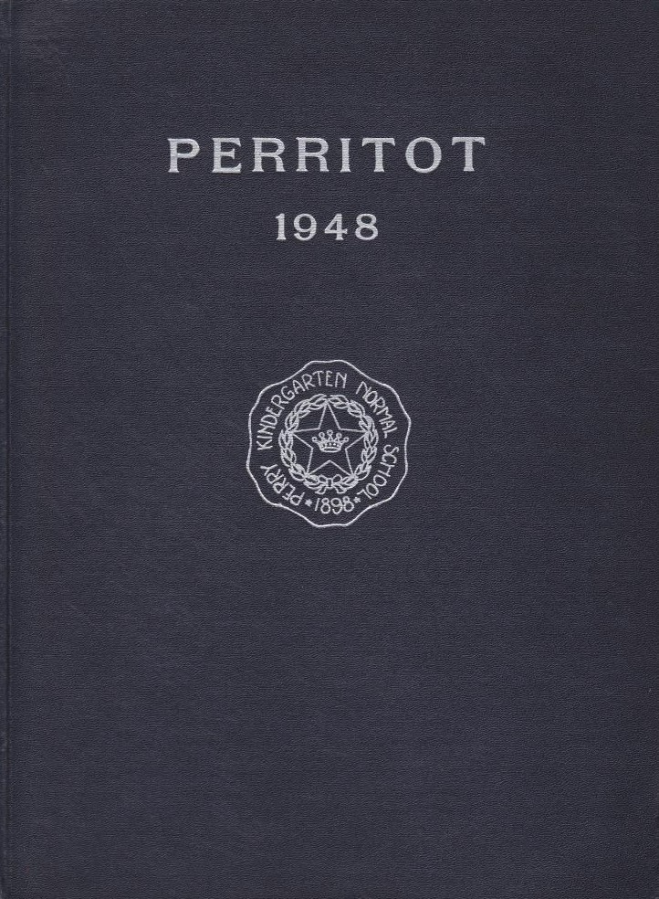Perry Kindergarten Normal School Boston Massachusetts 1948 Yearbook ...